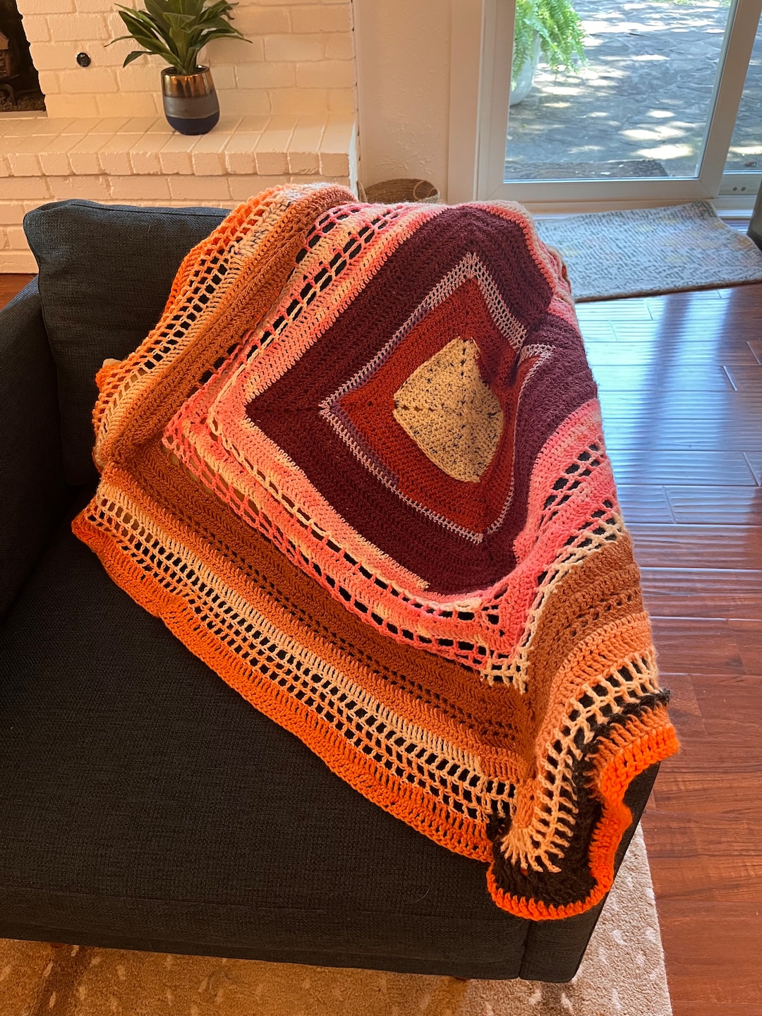 Multi-color Blanket - Etsy UK