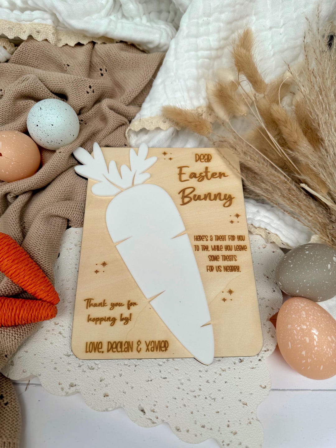 Easter Bunny Board | Easter Carrot Board | Easter Treat Tray | Easter ...