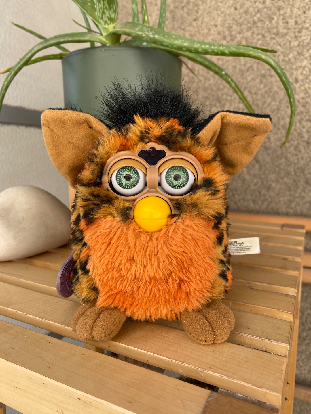 Furby Color Change 1998 NOT WORKING Brown, Orange & Black Spots ...