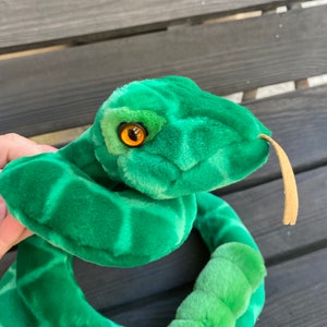 Green Snake Plush Soft Toy Keel Toys, Stuffed Reptiles Soft Plushie - Etsy