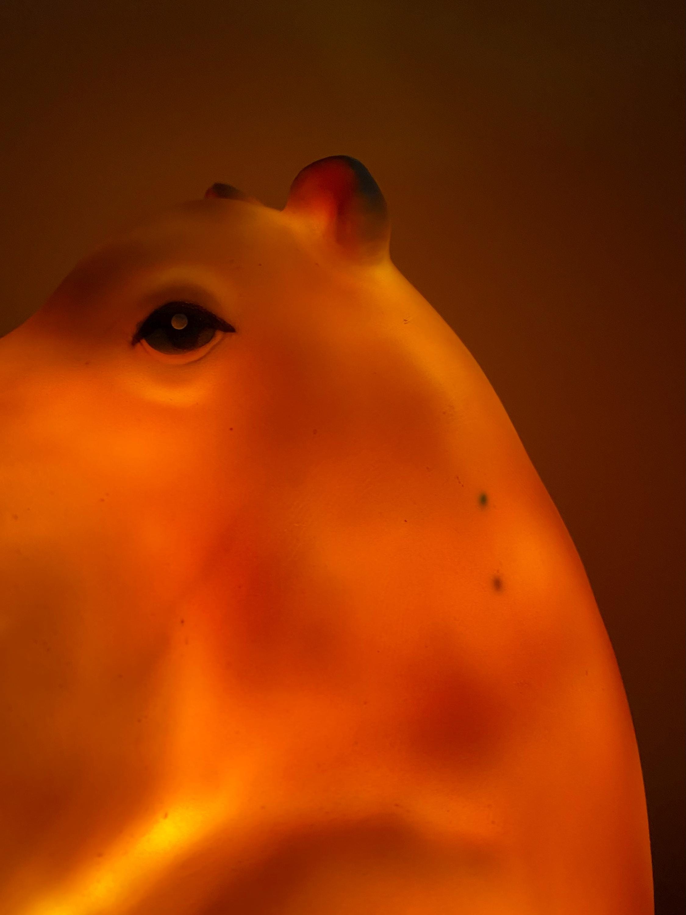 Rare Vintage Heico Hippo Lamp 1980s Germany Kids Night Light Working - Etsy