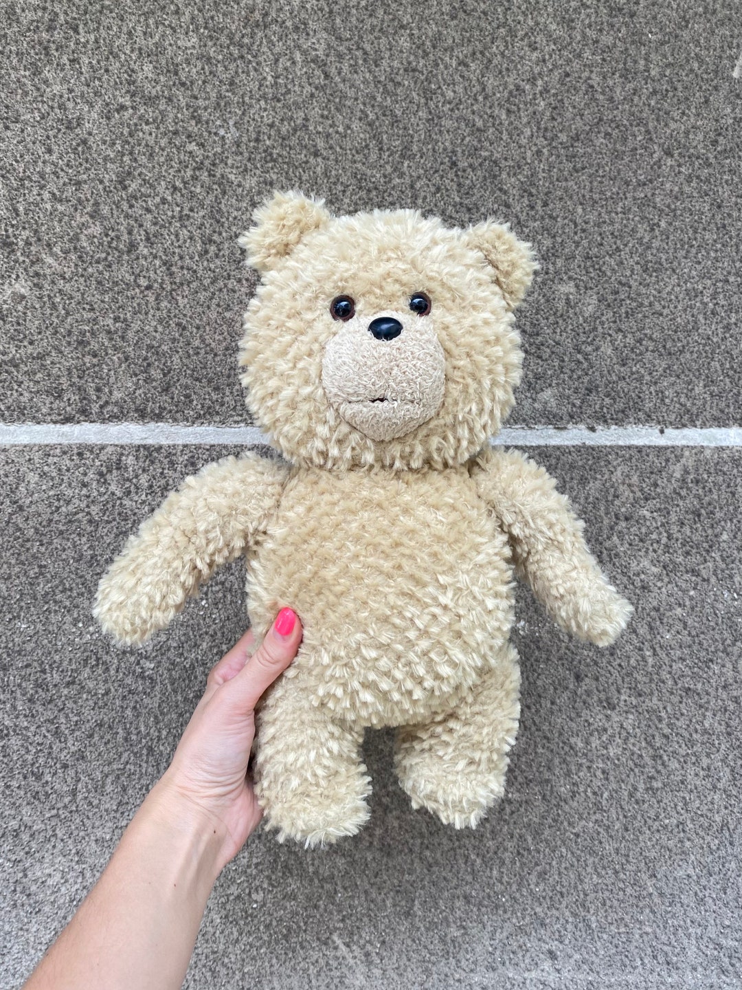 Ted Bear Plush Stuffed Toy for Fans and Collectors, Beige Bear Ted From ...