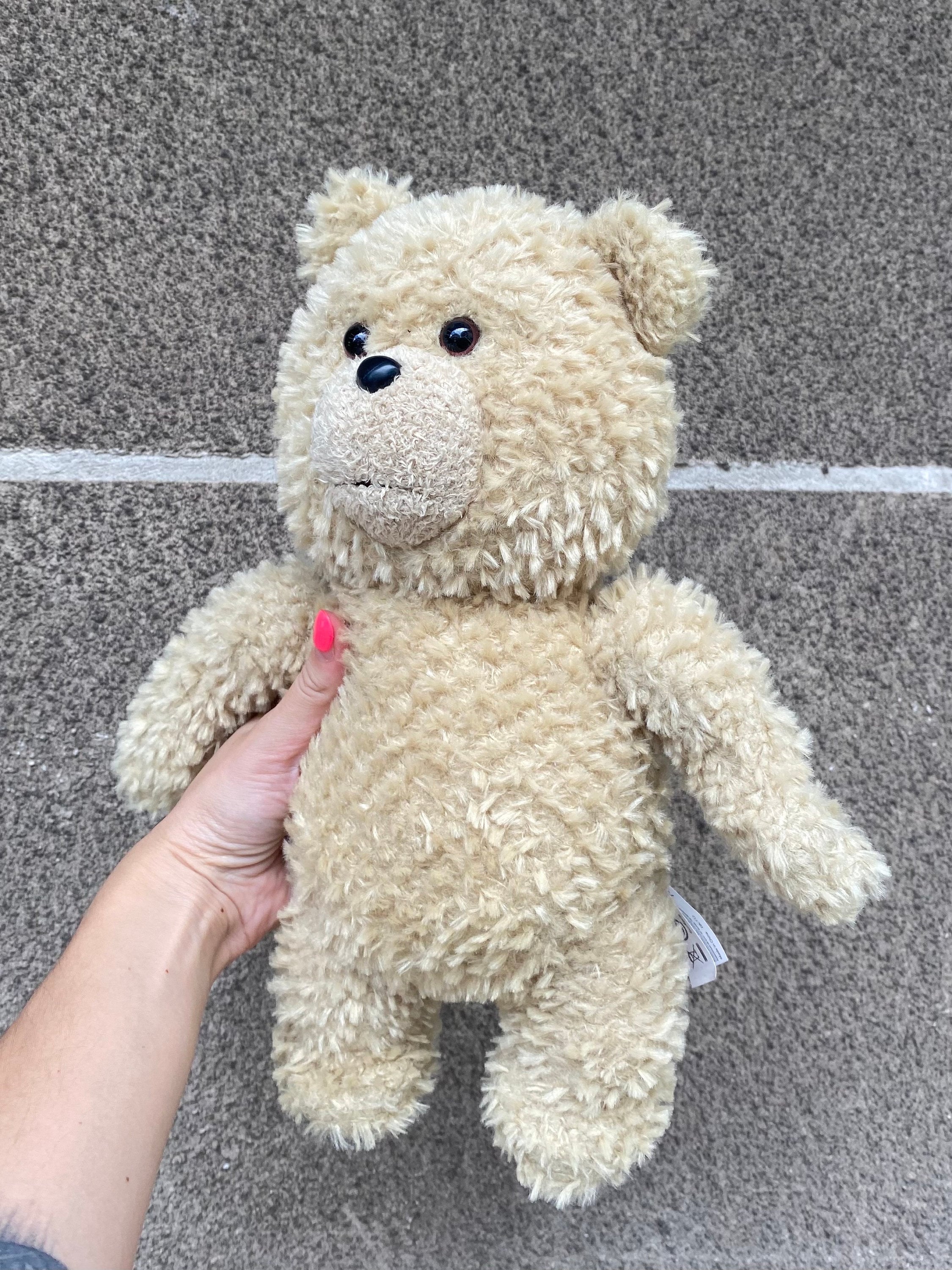Ted Bear Plush Stuffed Toy for Fans and Collectors Beige Bear Ted From the Movie Etsy UK