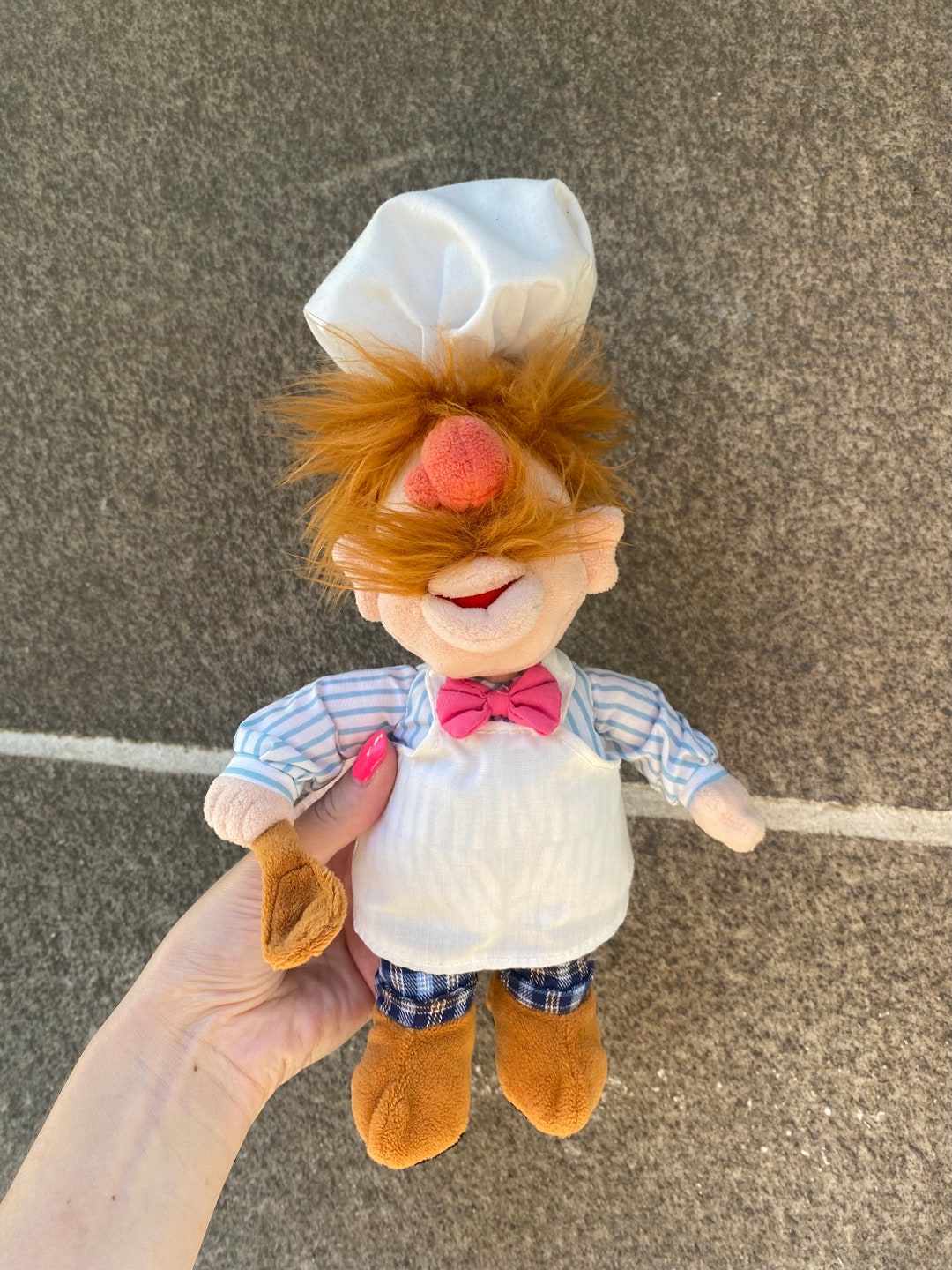 Very Rare Jim Henson the Swedish Chef Muppet Soft Plush Doll, Vintage ...