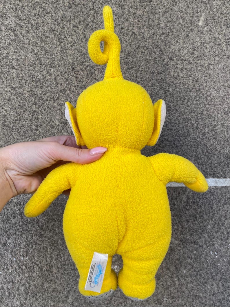 Vintage Yellow Teletubby Laa-laa Plush Toy With Sleepy Eyes 1996 - Etsy