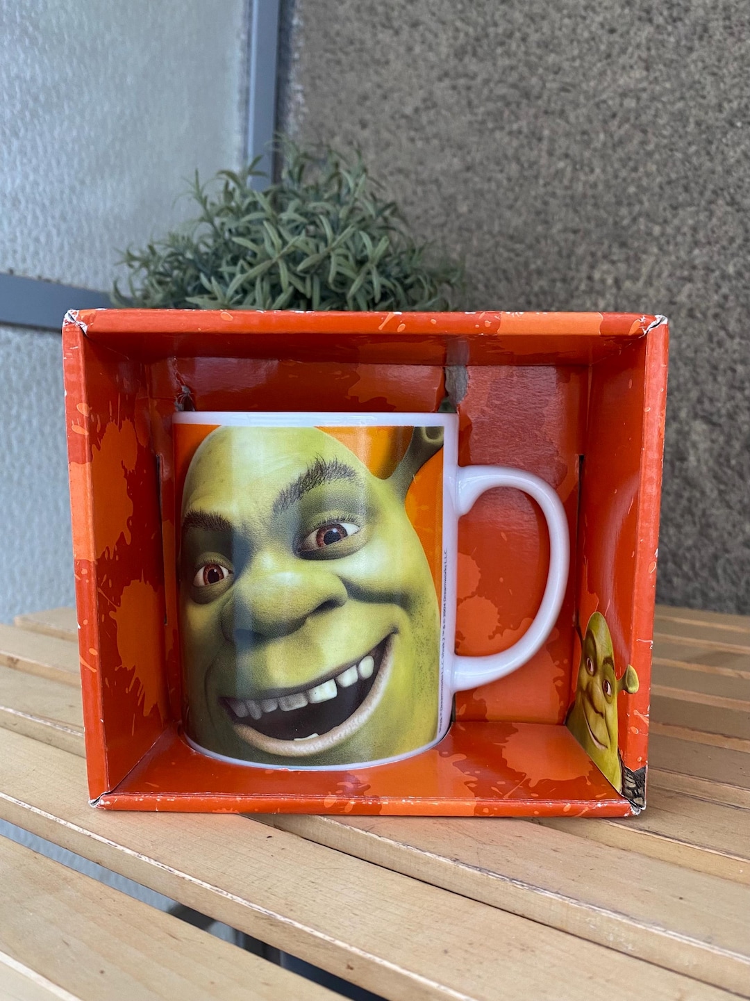 Vintage Shrek Ceramic Coffee Tea Mug 2004 New in Box for a Gift - Etsy