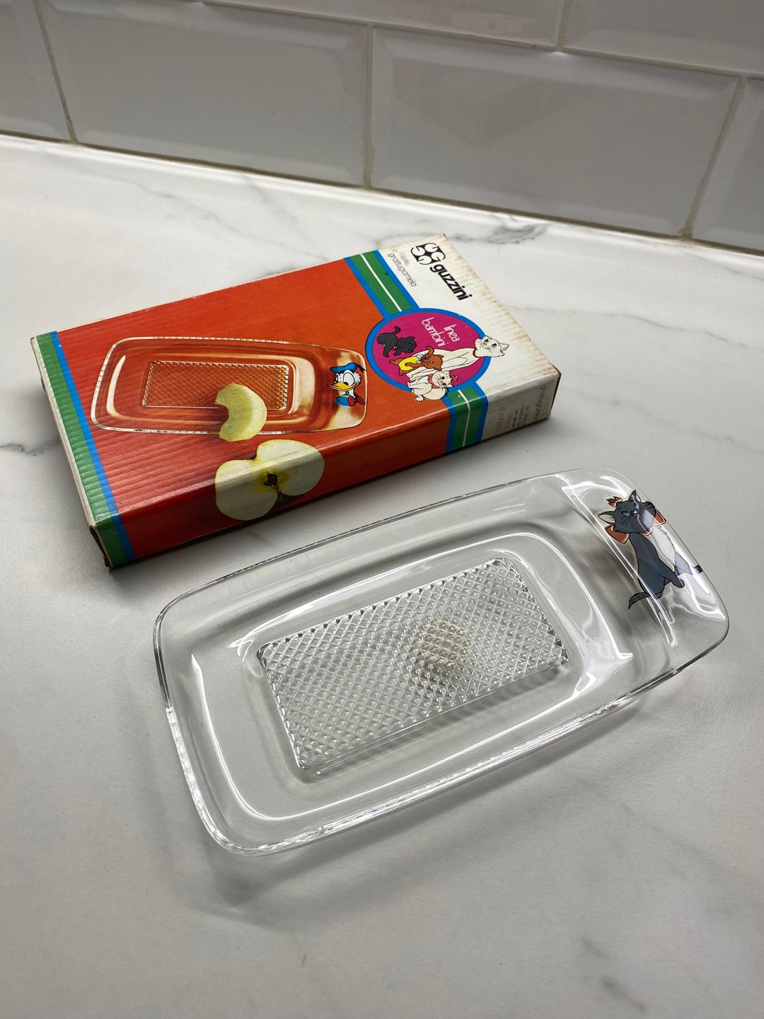 Rare Guzzini Kid’s Grater 1980s New Old Stock in Box Anni Felici ...