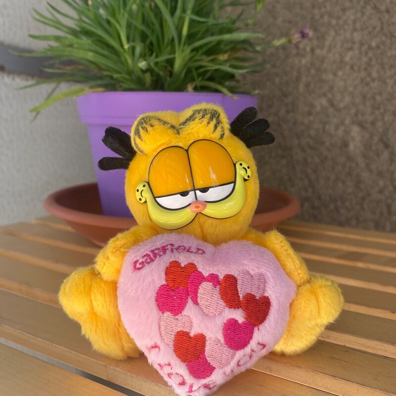 Garfield Plush - Etsy