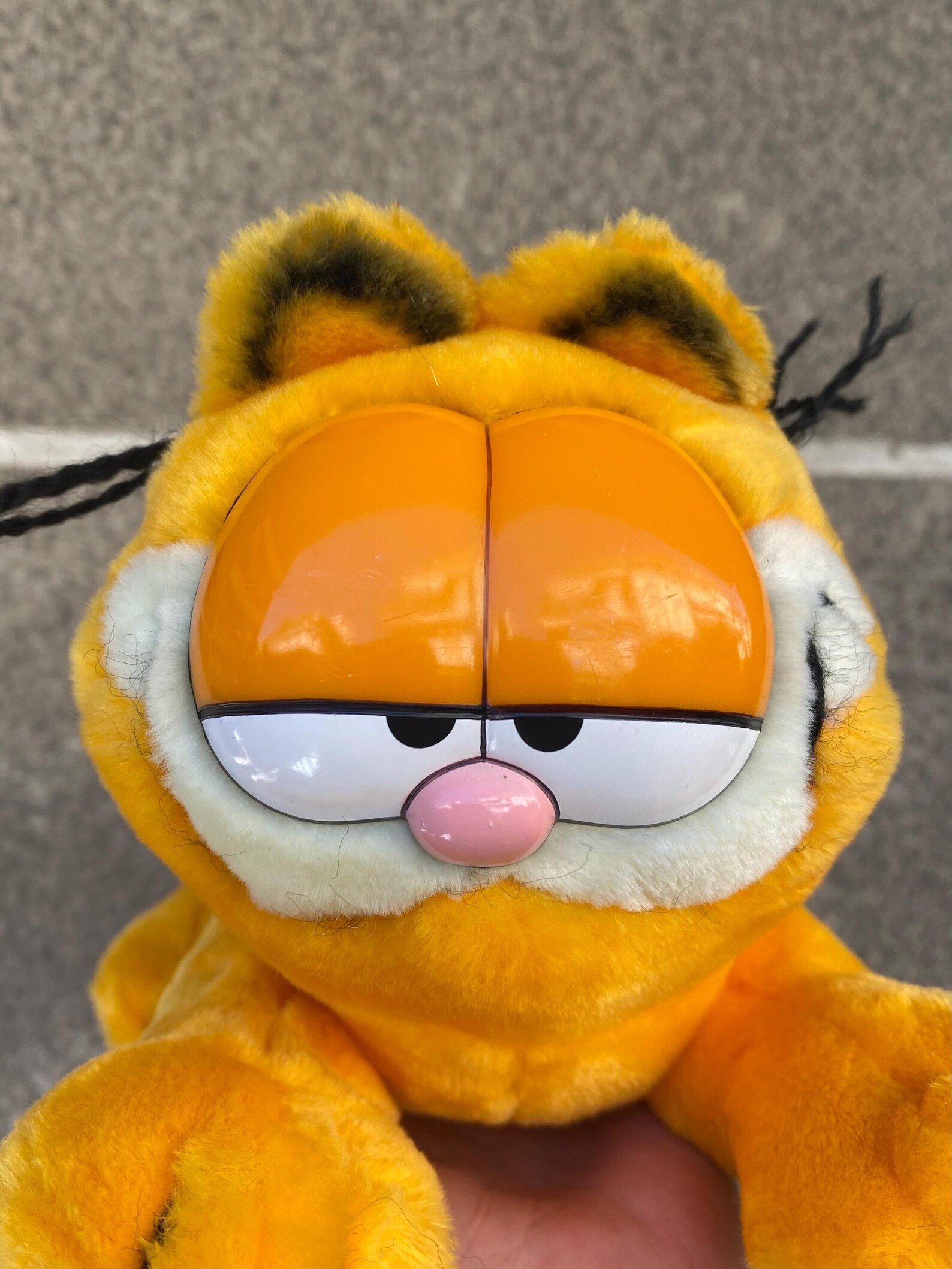 Vintage Garfield Plush: Collectible Tabby Cat Stuffed Toy - Etsy