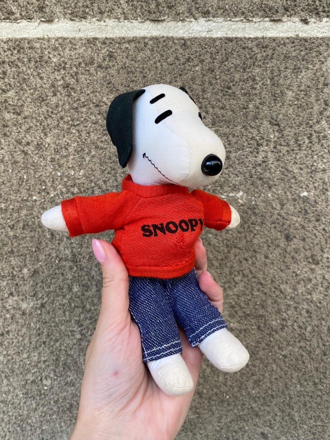 Rare Vintage Snoopy Rag Doll 1958/1968 Made in Taiwan, Collectable Old ...