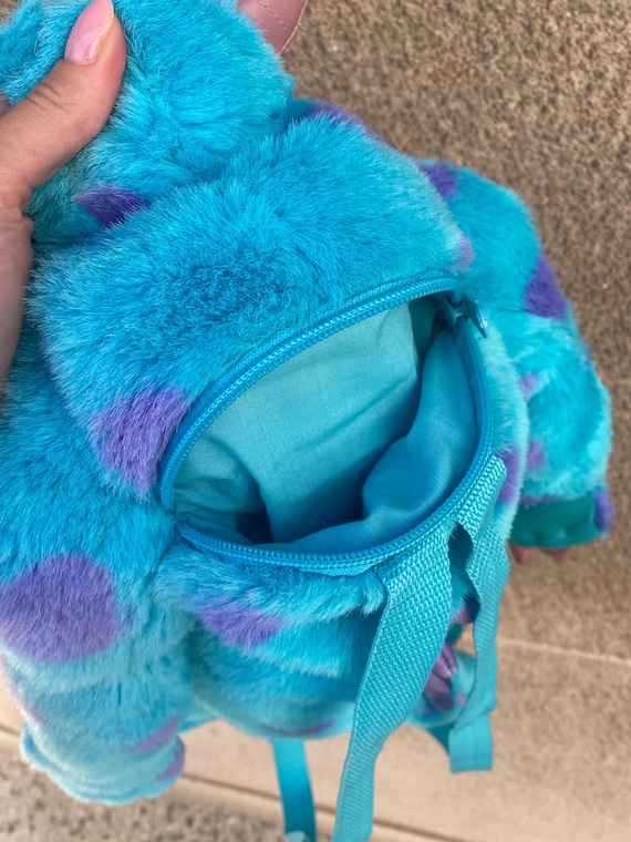Cool rare Sulley Sullivan kids plush backpack Monster… - Gem