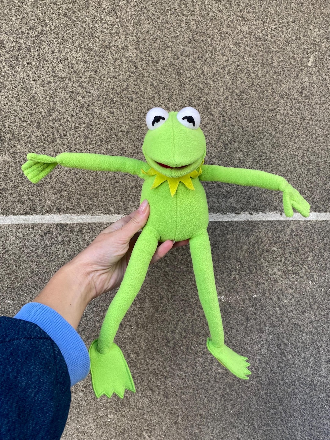 Kermit the Frog Plush Toy Muppet Vision 3D, Vintage Jim Henson’s Muppet ...