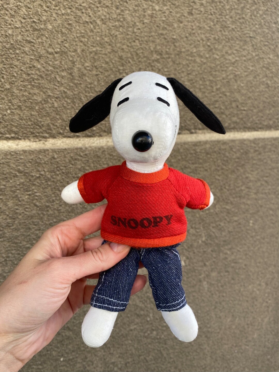 Vintage Rare Snoopy Rag Doll 1958-1968 Made in Taiwan, Collectable Old ...