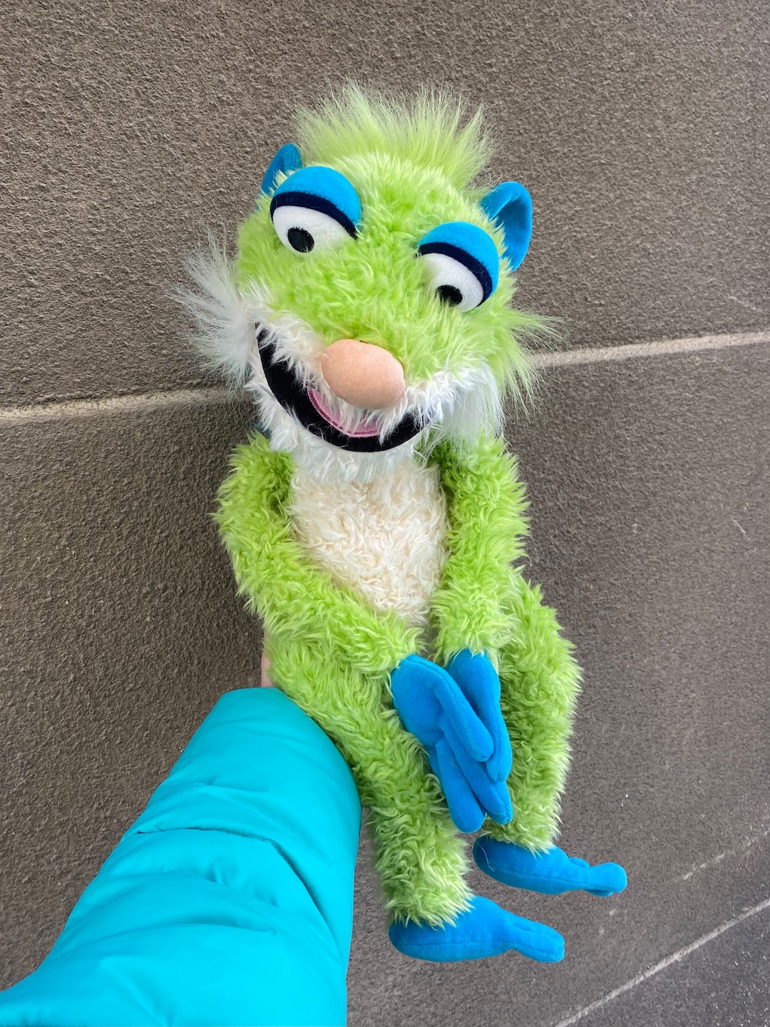 Vintage Treelo Plush: Green Lemur From Bear in the Big Blue House - Etsy
