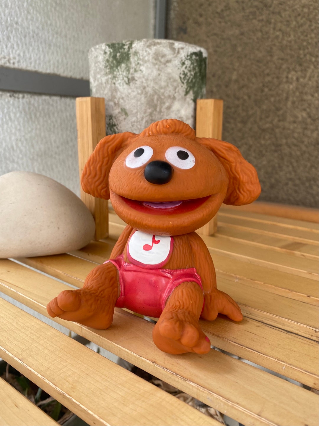 Jim Henson Rare Baby Rowlf the Dog Squeeze Toy 1988, Vintage Rowlf the ...