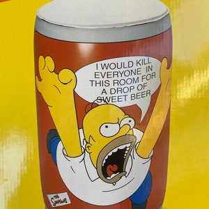 Vintage the Simpsons Inflatable Table 2000 New in Box, Collectable ...