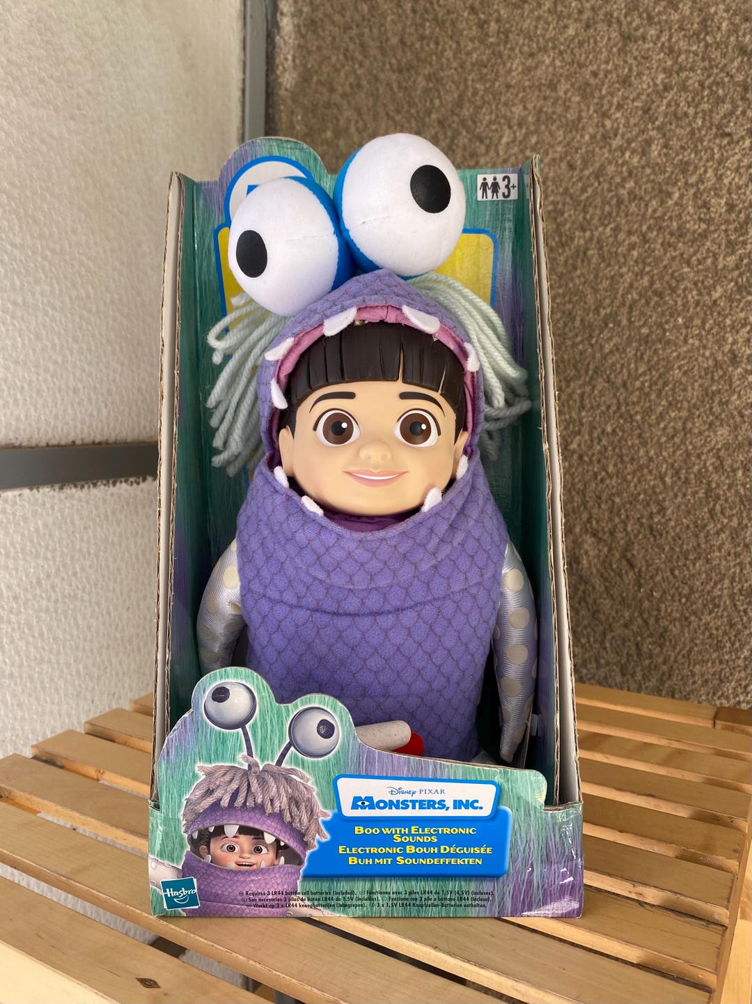 Rare 2001 Monsters Inc Boo Plush Doll: Electronic Sounds, New in Box - Etsy