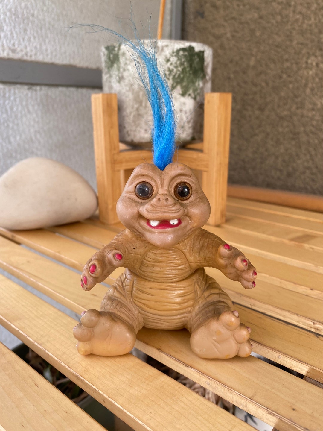 Rare Baby Dinosaur Troll Figure Little Jenny 1990s, City Dinosaur ...