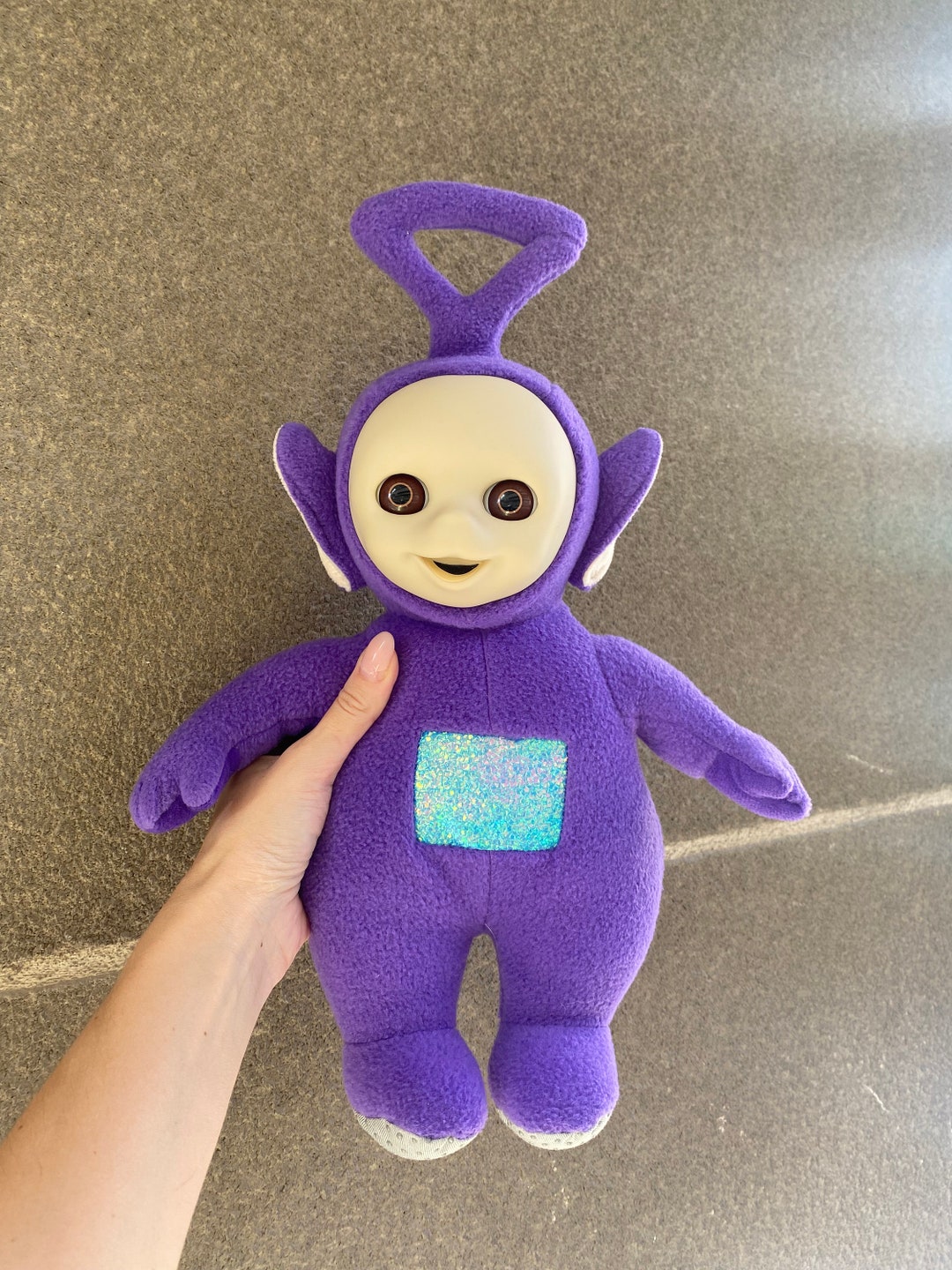 Purple Teletubbies Tinky Winky Plush Toy 1996 With Moving Eyes - Etsy