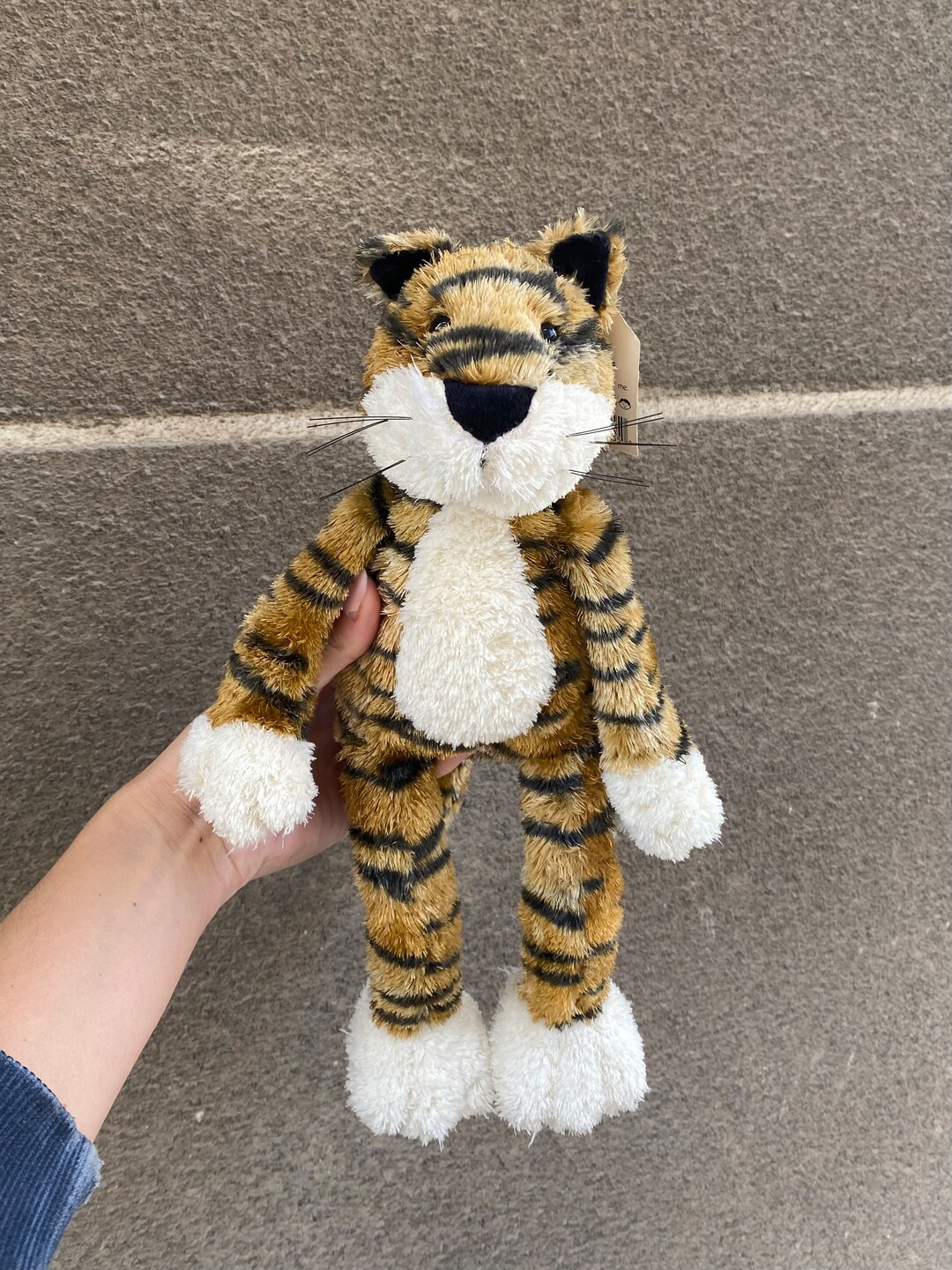 Jellycat Small Pickles Tiger Plush Toy Very Cute Stuffed - Etsy