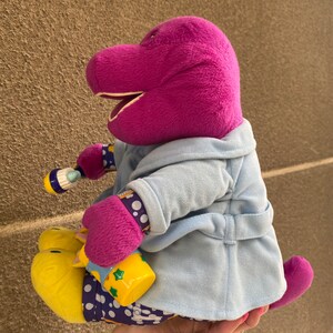 Barney Interactive Singing Plush Toy 2003 Barney Brush Your - Etsy