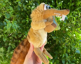 Ice Age Scrat Squirrel Plush Soft Toy by Play by Play, Funny Crazy ...