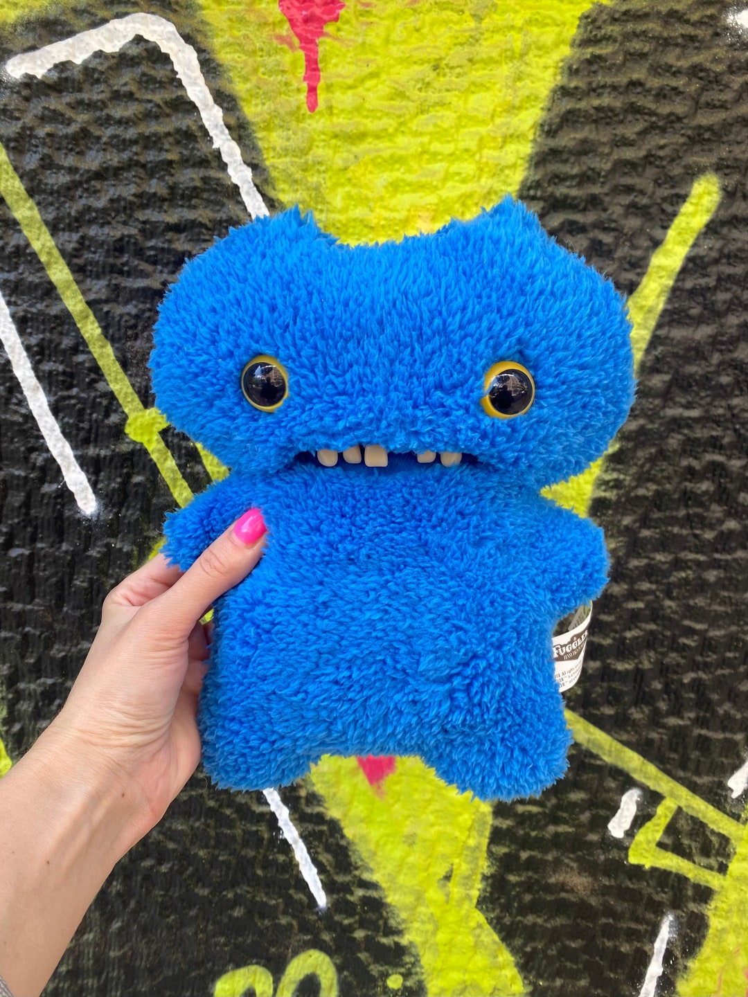 Blue Fuggler Soft Creepy Toy Ugly Monster New in a Box Weird - Etsy