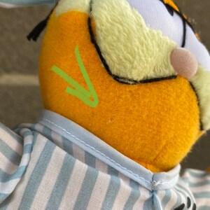 Cute Garfield Plush Toy in Pajamas, Paws & Play-by-play Garfield ...