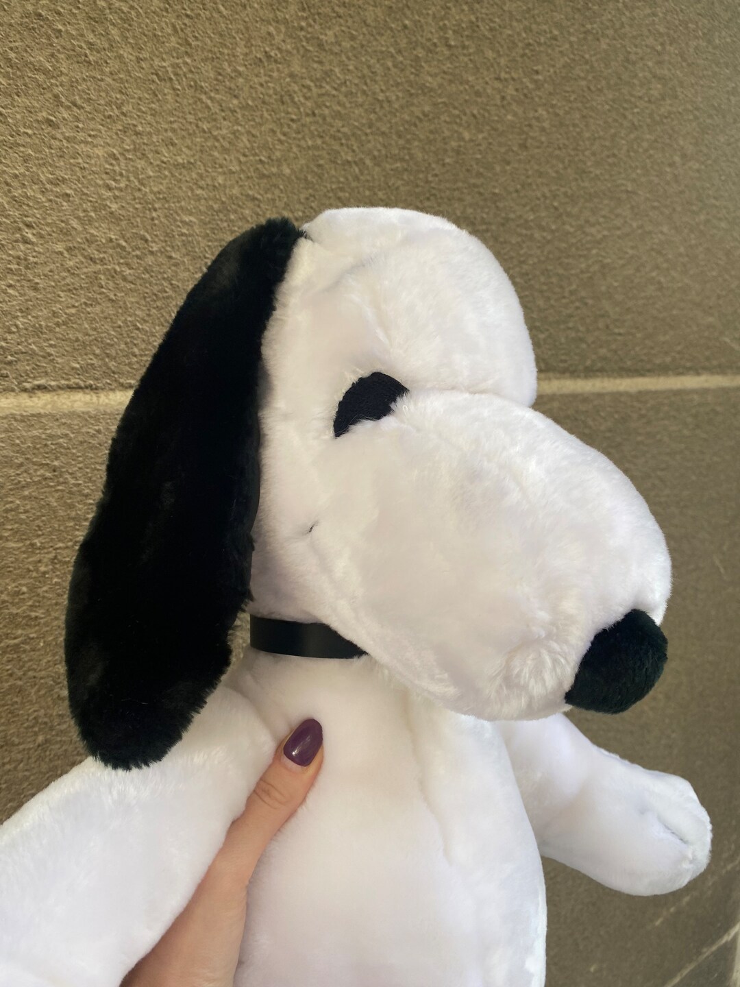 Big Snoopy Plush Toy Made in Korea 1968 Vintage Rare Soft - Etsy