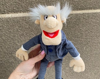 Jim Henson’s Statler Old Man Muppet Plush Vision 3D, Statler and ...