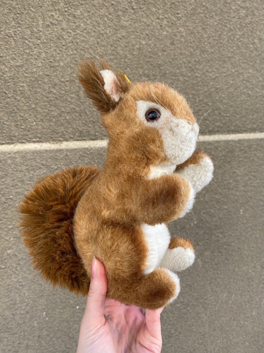 Vintage Steiff Squirrel Plush: 1970s Collectible Toy, Made in West ...