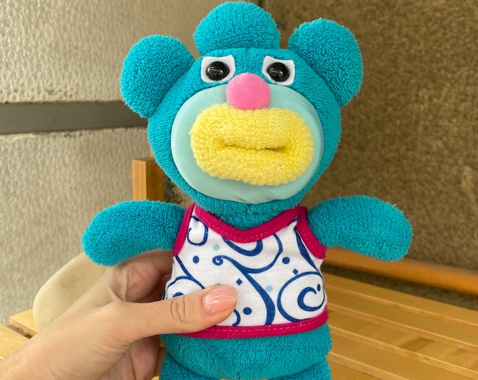 Blue Teal Sing-a-ma-jigs Singing Plush Toy WORKS, Collectable Cute Sing ...