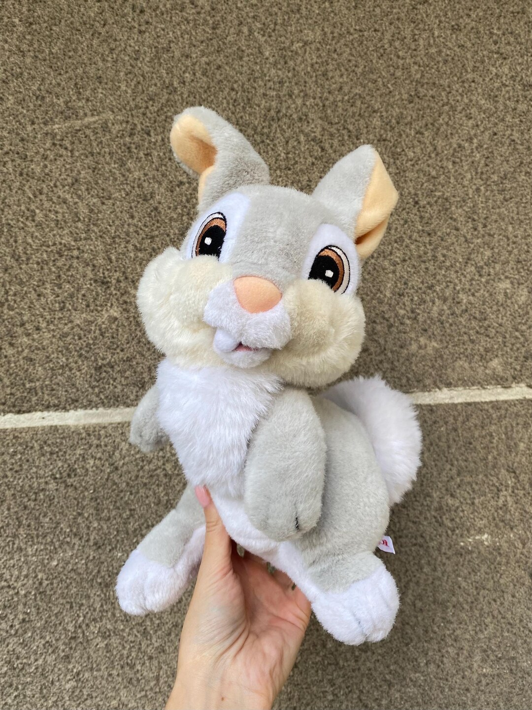 Rare Vintage Thumper Rabbit Plush Friend of Bambi by Trudi 1990s Disney ...