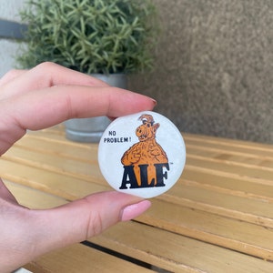 Vintage Alf Alien Pin Badge 1987 for Fans and Collectors, Alf No ...
