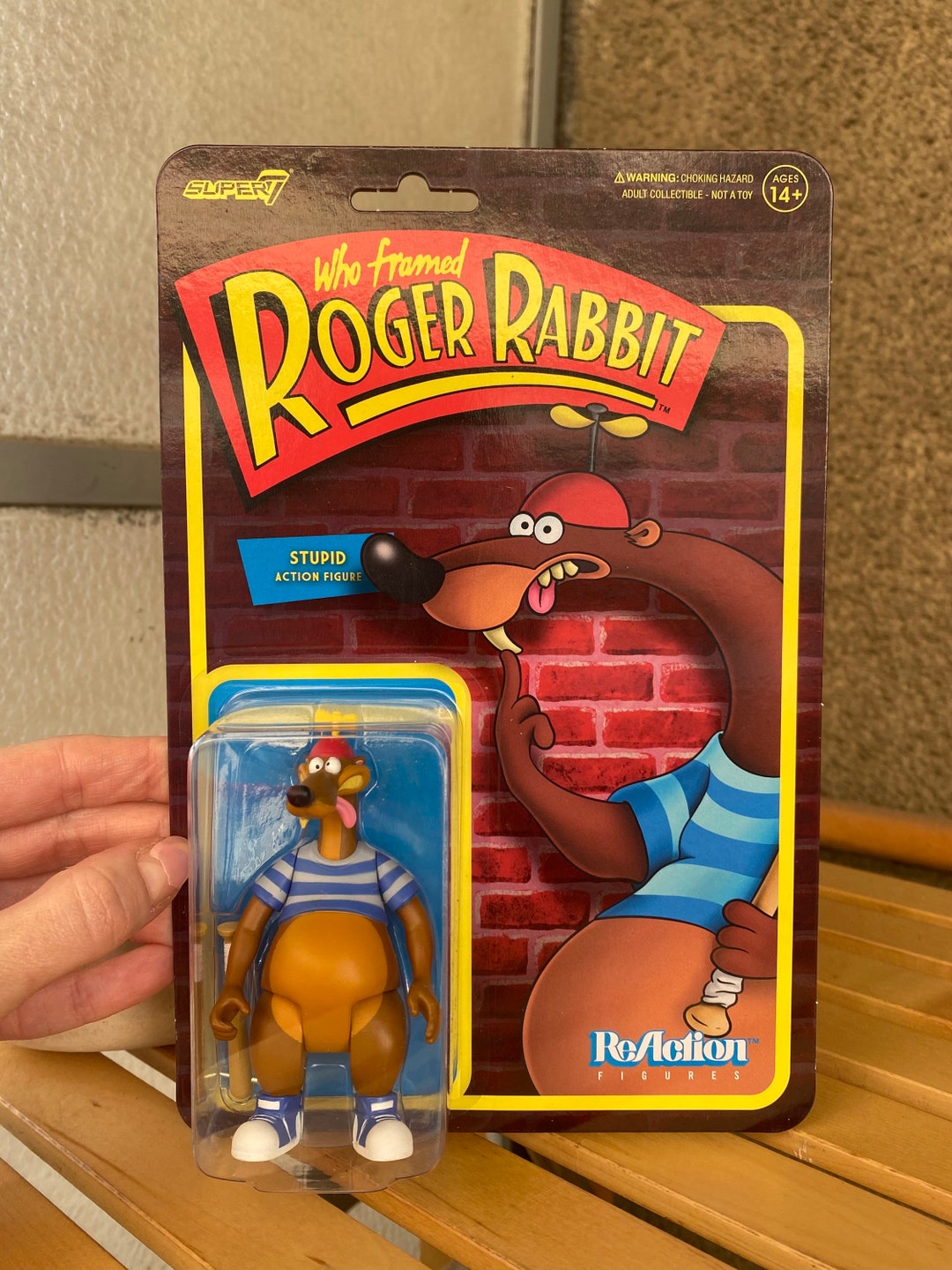 Who Framed Roger Rabbit Stupid Small Poseable Action Figure, Member of ...