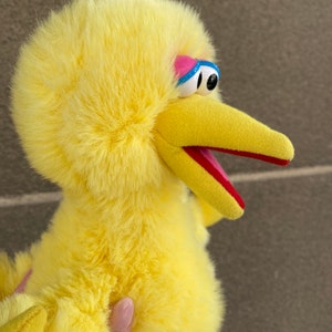 Sesame Street Big Bird Plush Toy 1990s, Jim Henson Muppet Vintage ...