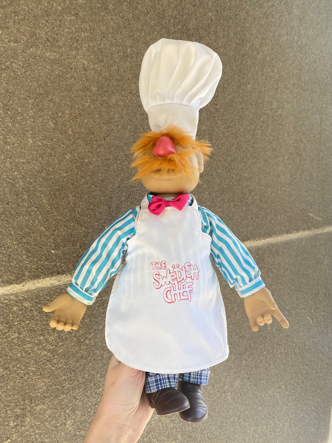 Very Rare Jim Henson the Swedish Chef Muppet Soft Doll 2000, Vintage ...