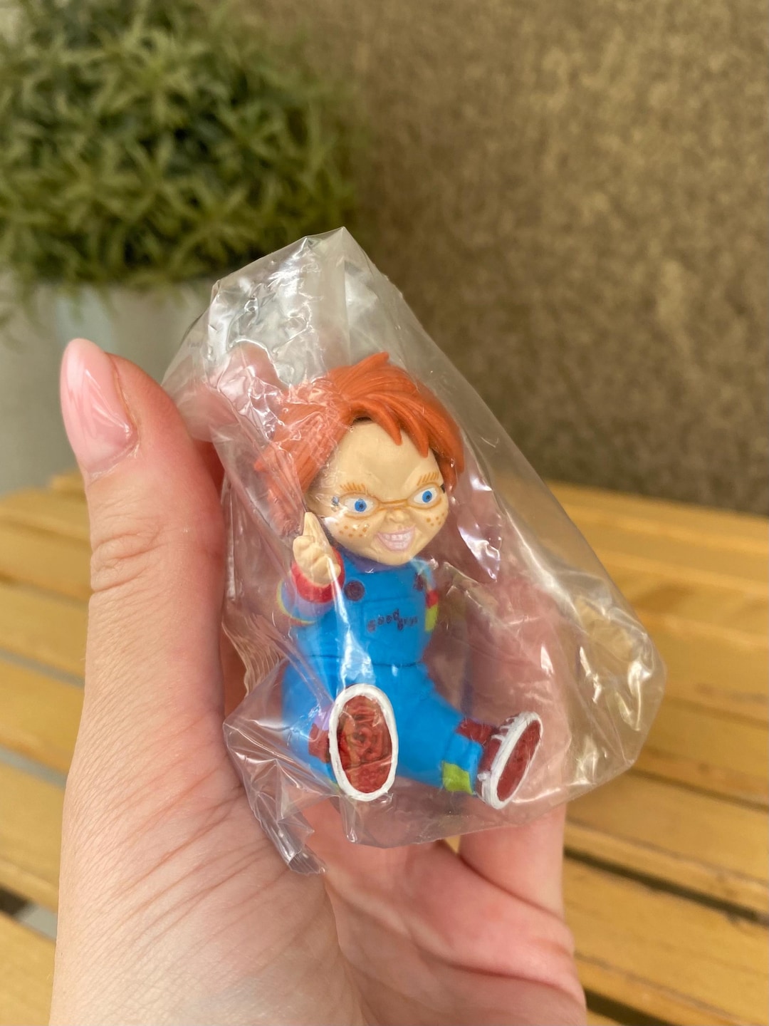 Chucky Mini Figurine: Takara Tomy ARTS Horror Movie Collectible - Etsy