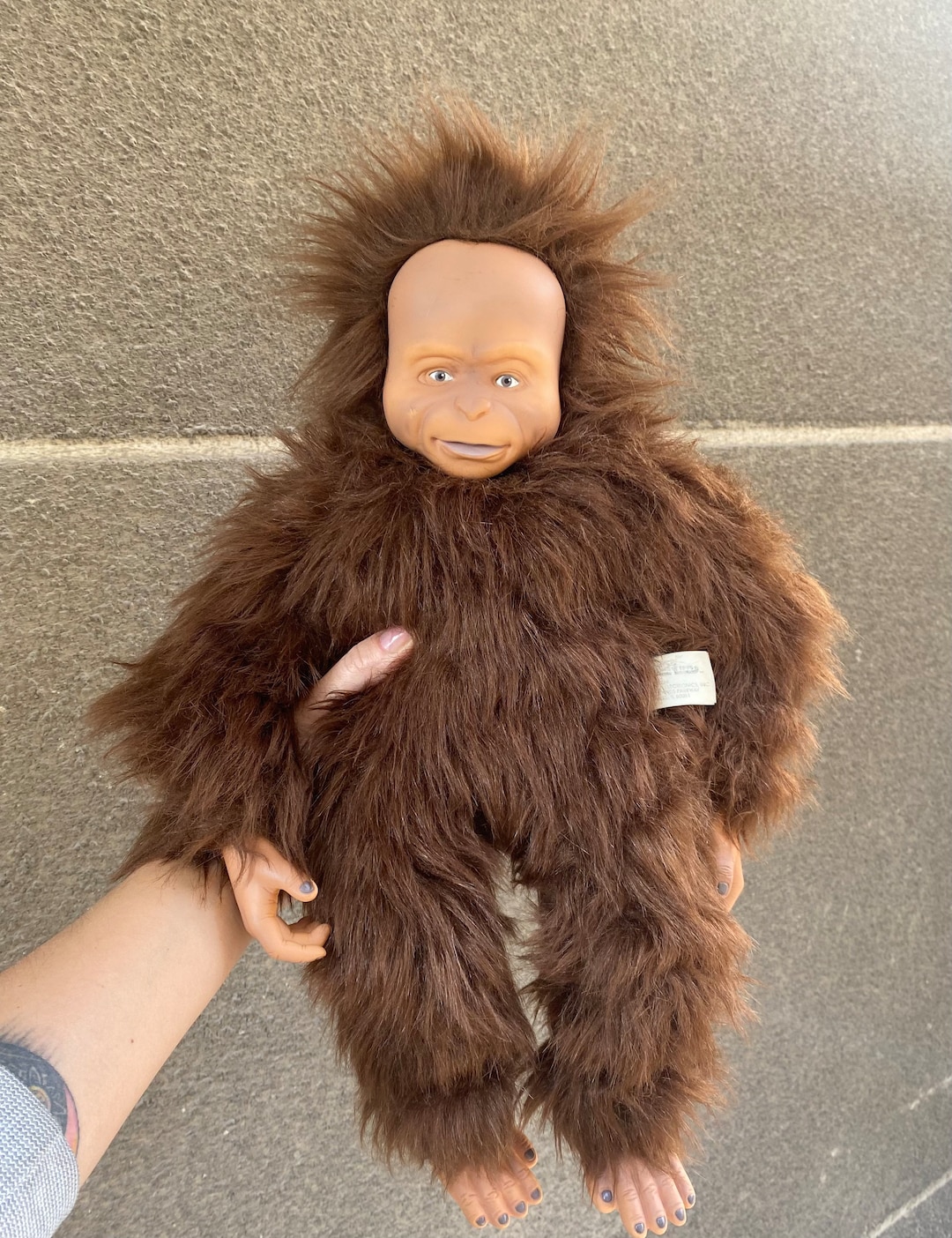 Land of the Lost Pakuni Stink Monkey 1992 Vintage Rare Talking Primate ...