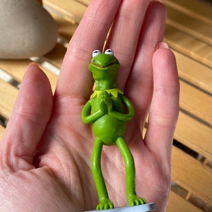 Kermit the Frog Small Pvc Figurine the Muppet Show, Vintage Jim Hensons ...