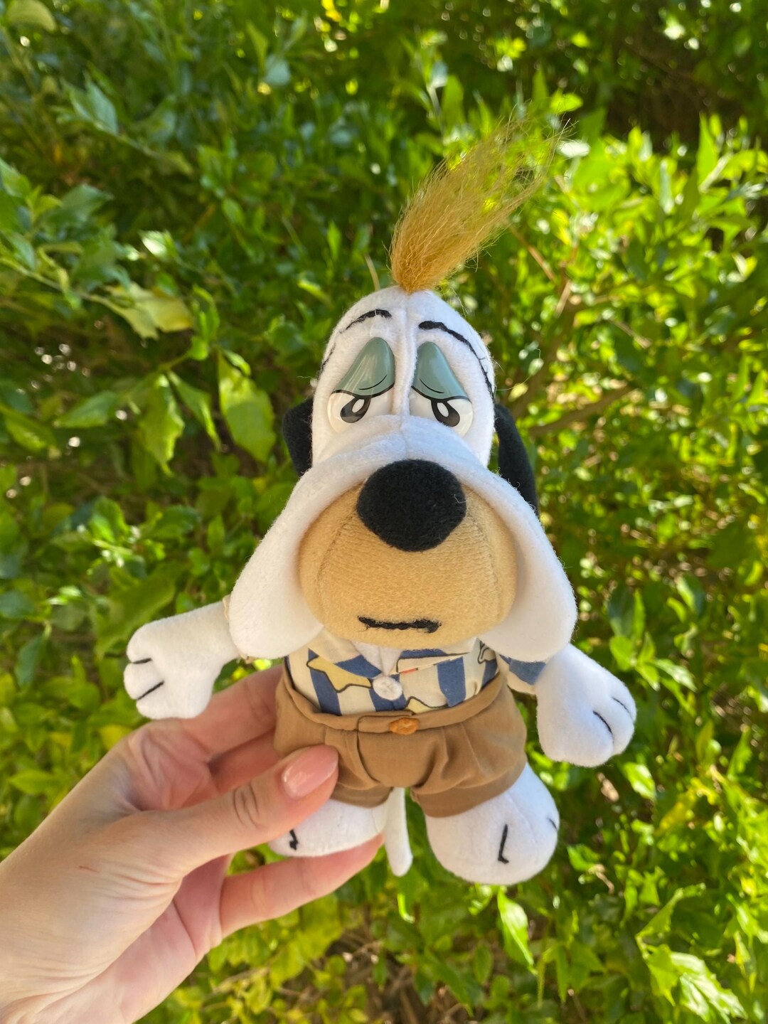 Cute Vintage Droopy Plush Toy Small Size 17cm/6,6in 1990s by Applause ...