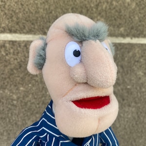 Jim Hensons Statler old man muppet Plüsch Vision 3D, Statler und ...