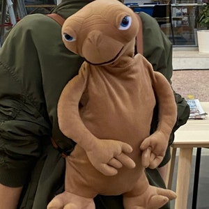 ET Extra Terrestrial Plush Backpack Alien ET Collectable Soft - Etsy