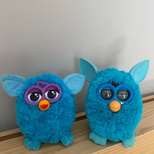 Blue Furby Fake WORKING Talking Plush Toy, Furby Bootleg / Furby ...