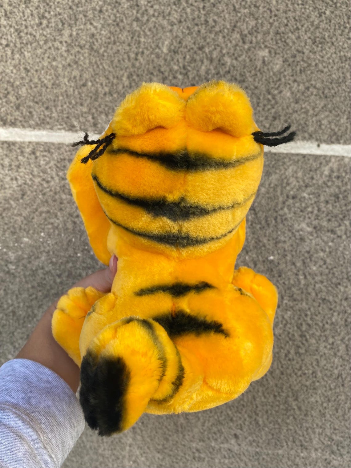Vintage Garfield Plush: Collectible Tabby Cat Stuffed Toy - Etsy