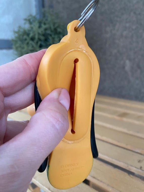 Rare vintage Pluto pvc keychain treasure keeper 1990s… - Gem