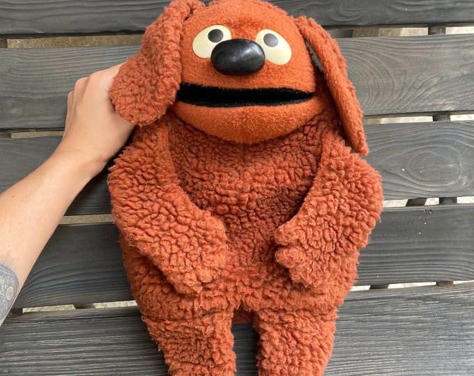 Jim Henson Rowlf the Dog Hand Puppet 1977, Vintage Rowlf Muppet Show ...