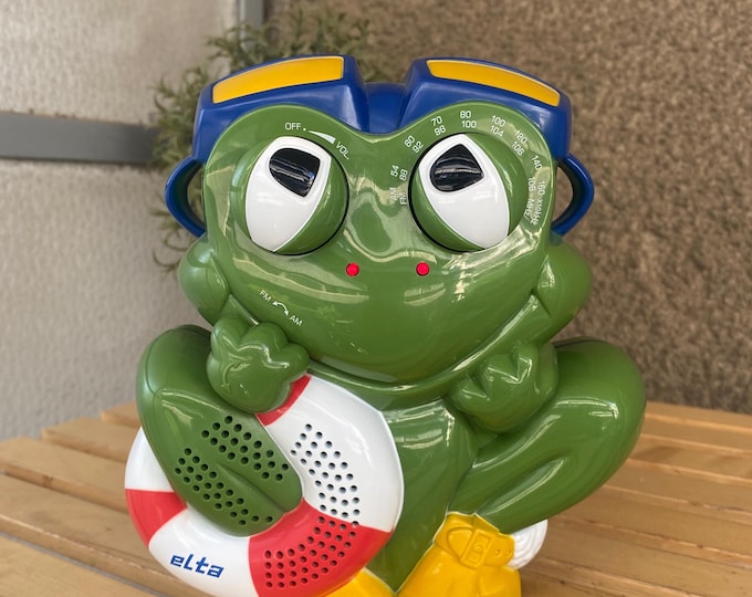 Rare Vintage Frog AM/FM Shower Radio Germany 1990-2000s WORKING ...
