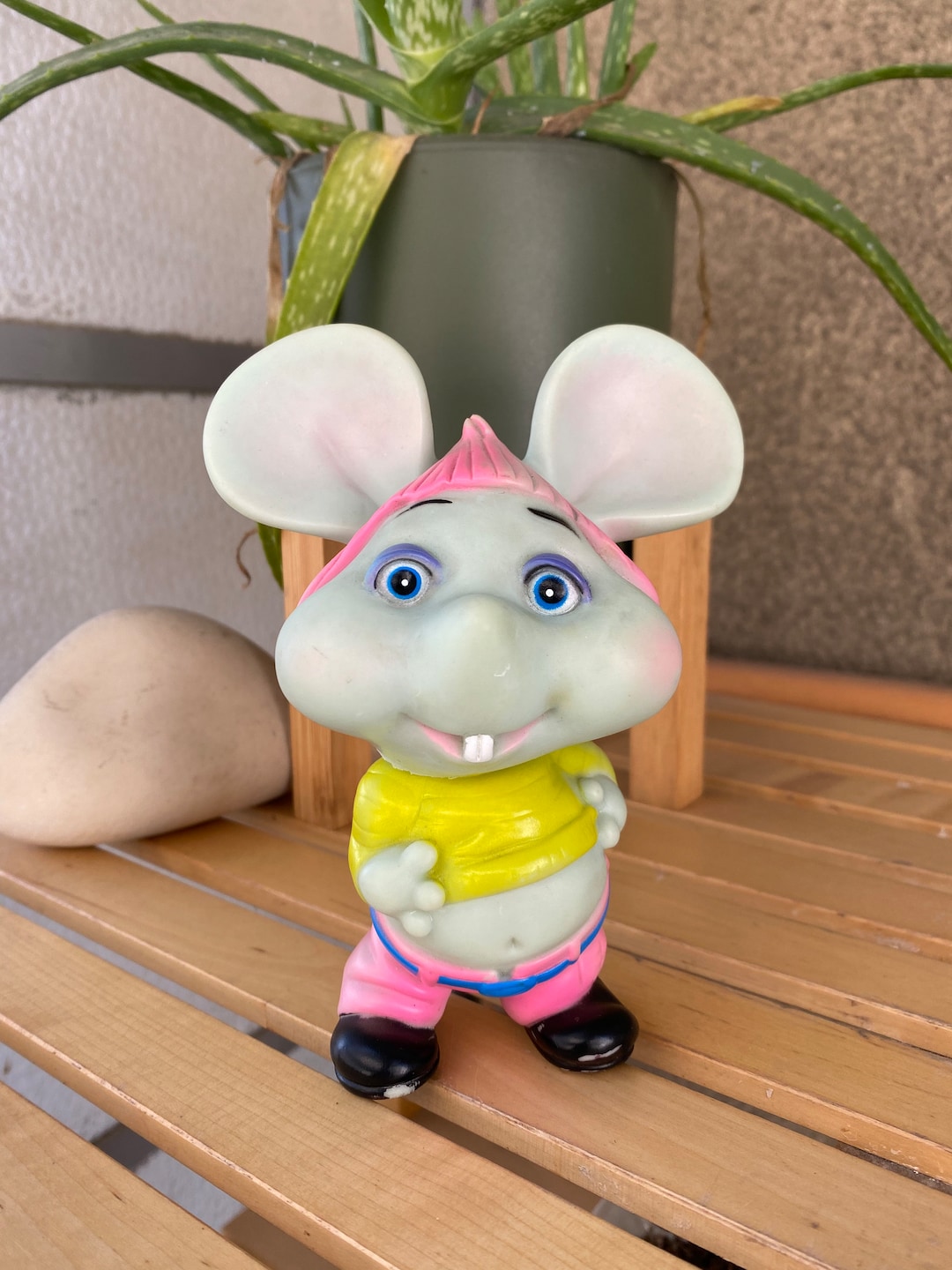 Rare Rubber Mouse Topo Gigio Toy 1960s, Super Collectable Maria Perego ...