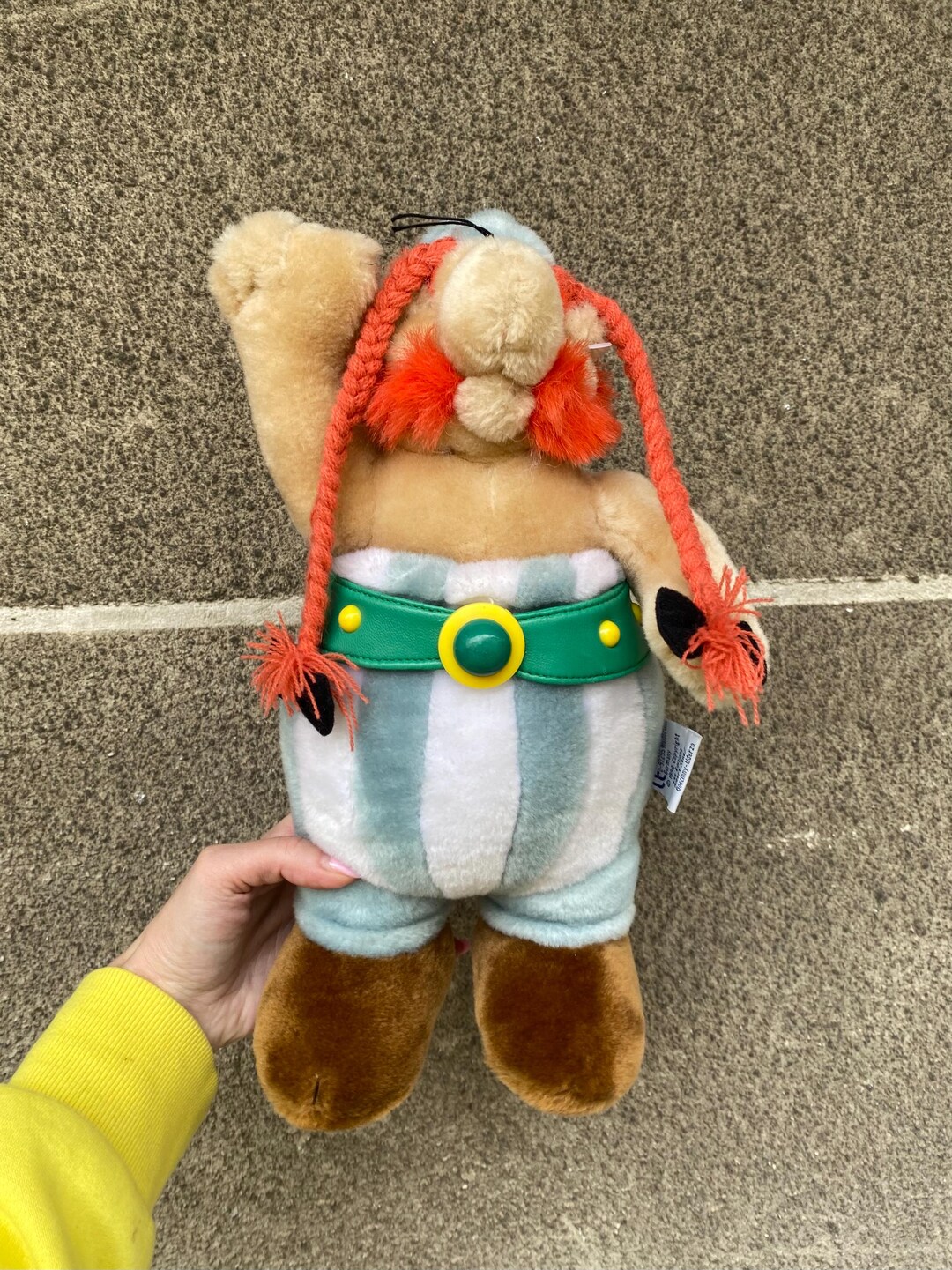 Vintage Obelix Plush Soft Toy 1994 Germany by Michael Mühleck ...